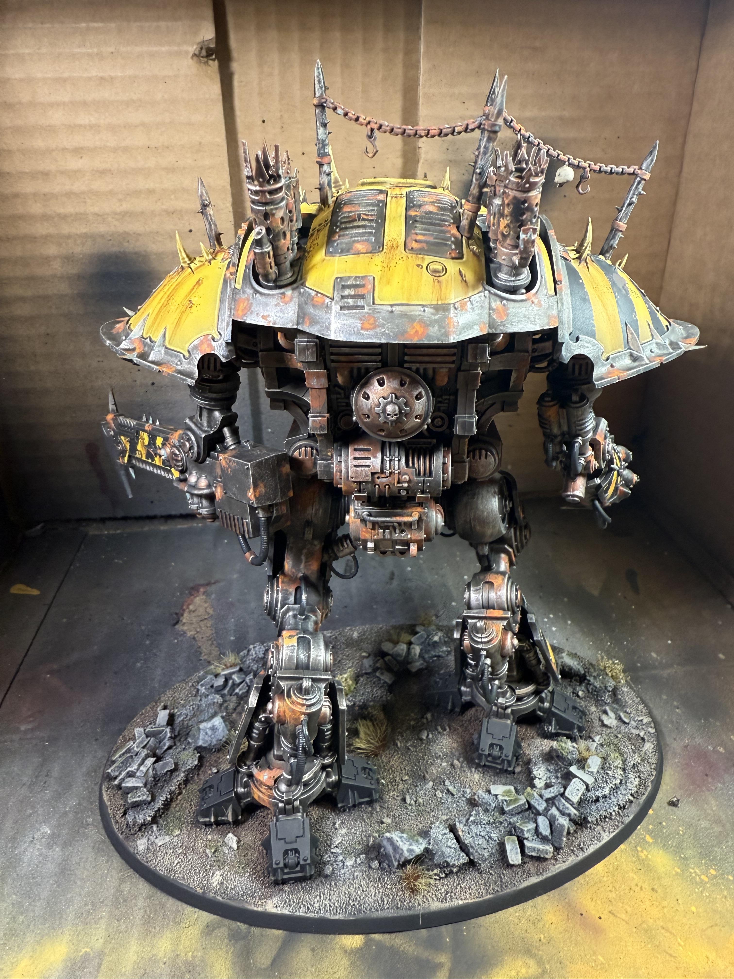 Chaos, Chaos Knight, Knights, Questoris, Titan, Wardog, Warhammer 40,000 - FF6 - Gallery ...